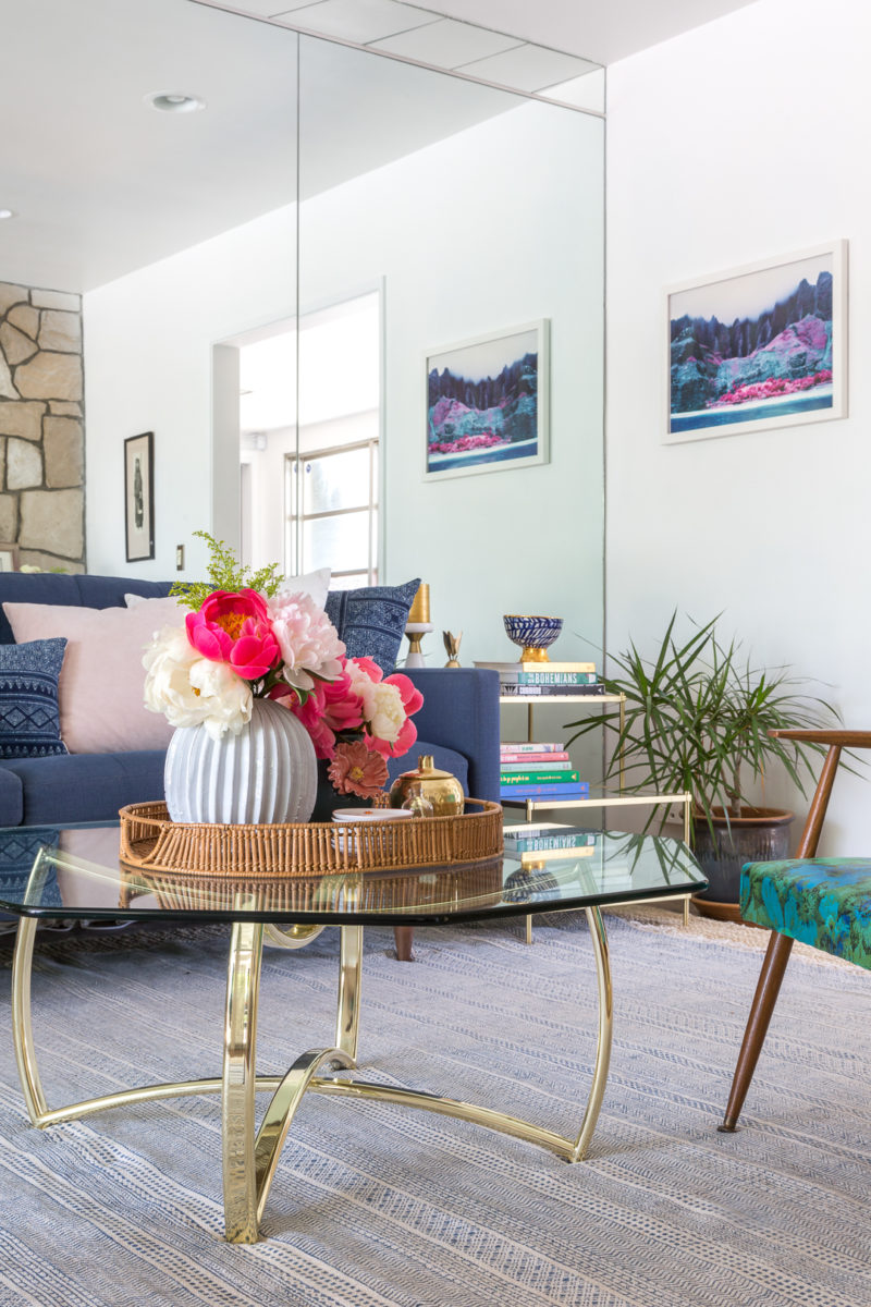 A Vintage Splendor Shares Her Mid Century Modern Eclectic Living Room
