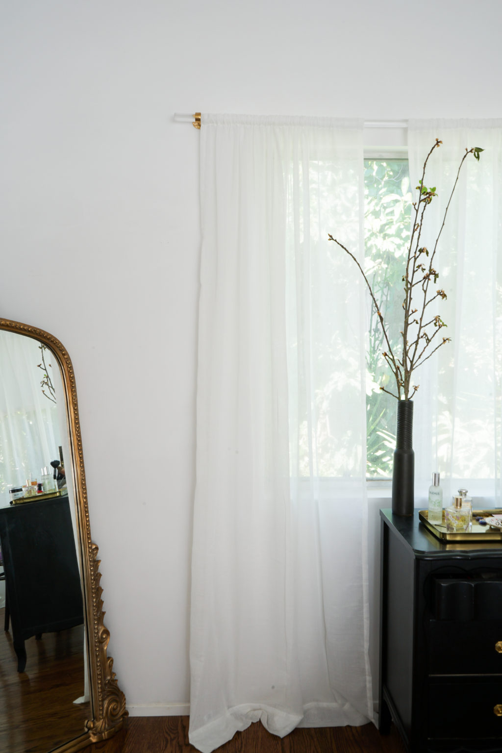 DIY Lucite Curtain Rod How to Make Your Own Curtain Rod