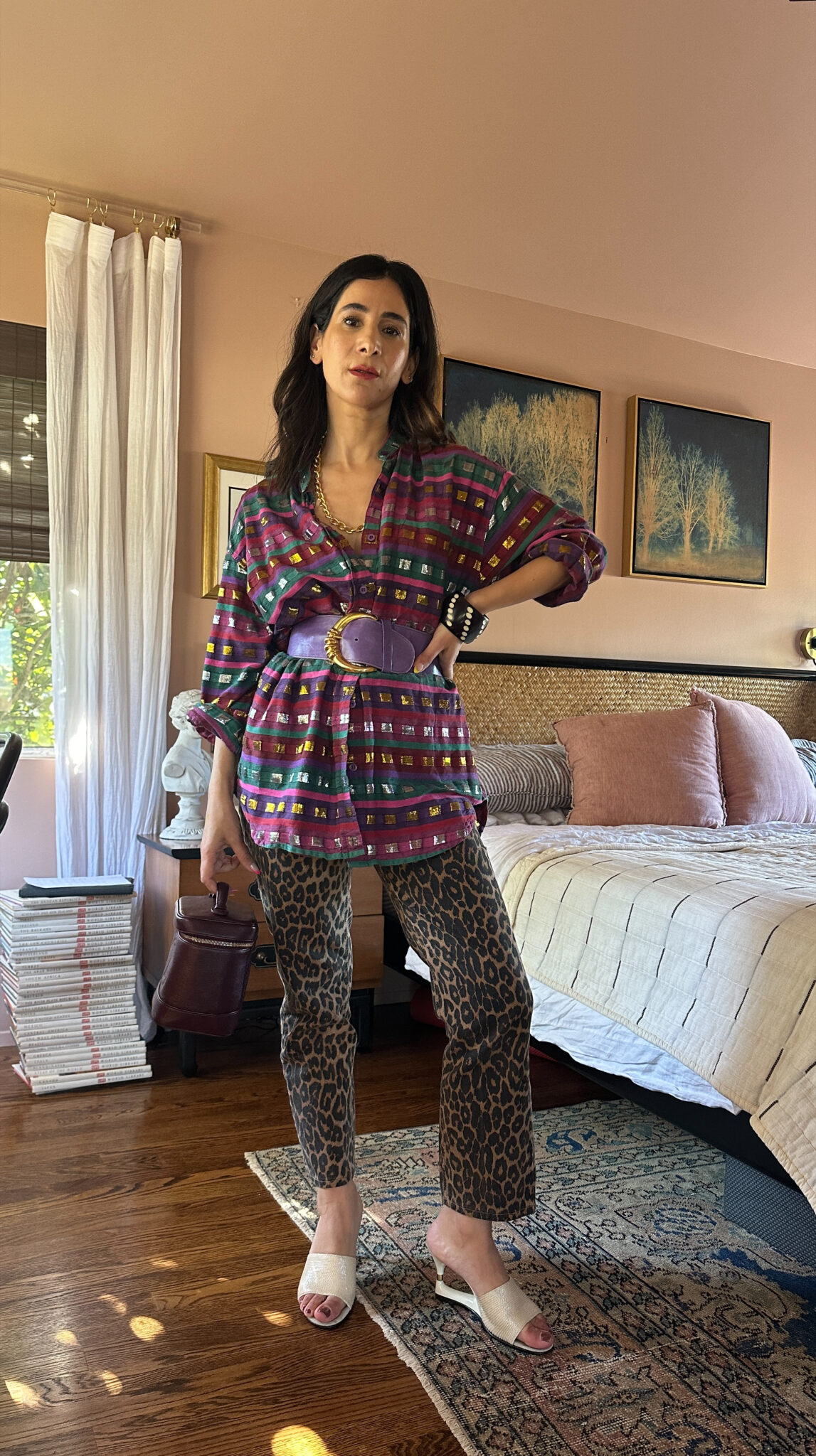 How to Style Leopard Print Pants Like a Stylist - A Vintage Splendor